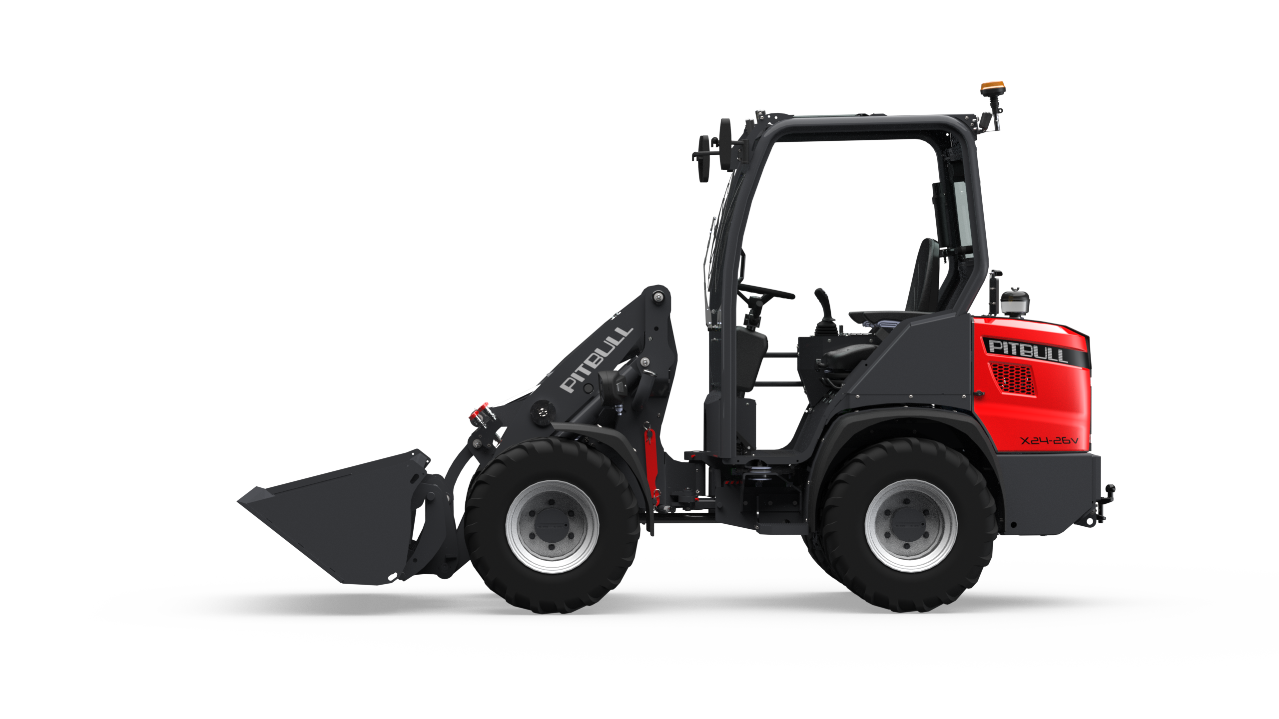 Pitbull Compact Loader X27-26V Open Canopy Gen 2 - Pitbull