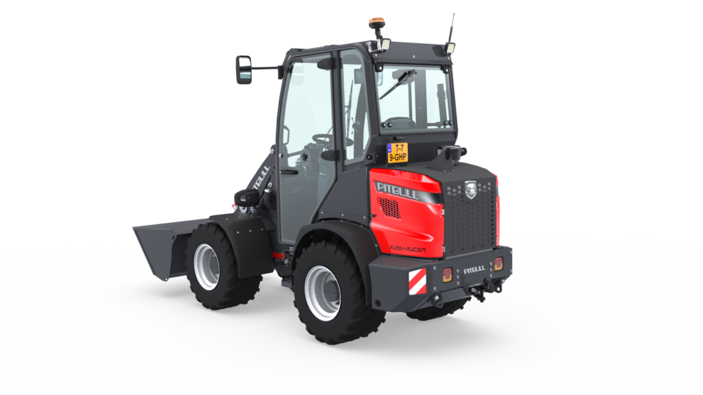 Pitbull Compact Loader X28-45crt Closed cabine Gen 2 - Pitbull