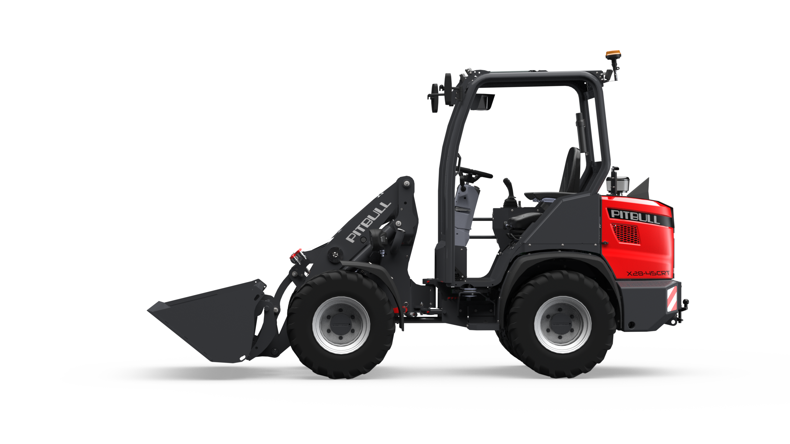 Pitbull Compact Loader X28-45crt Open Canopy Gen 2 - Pitbull