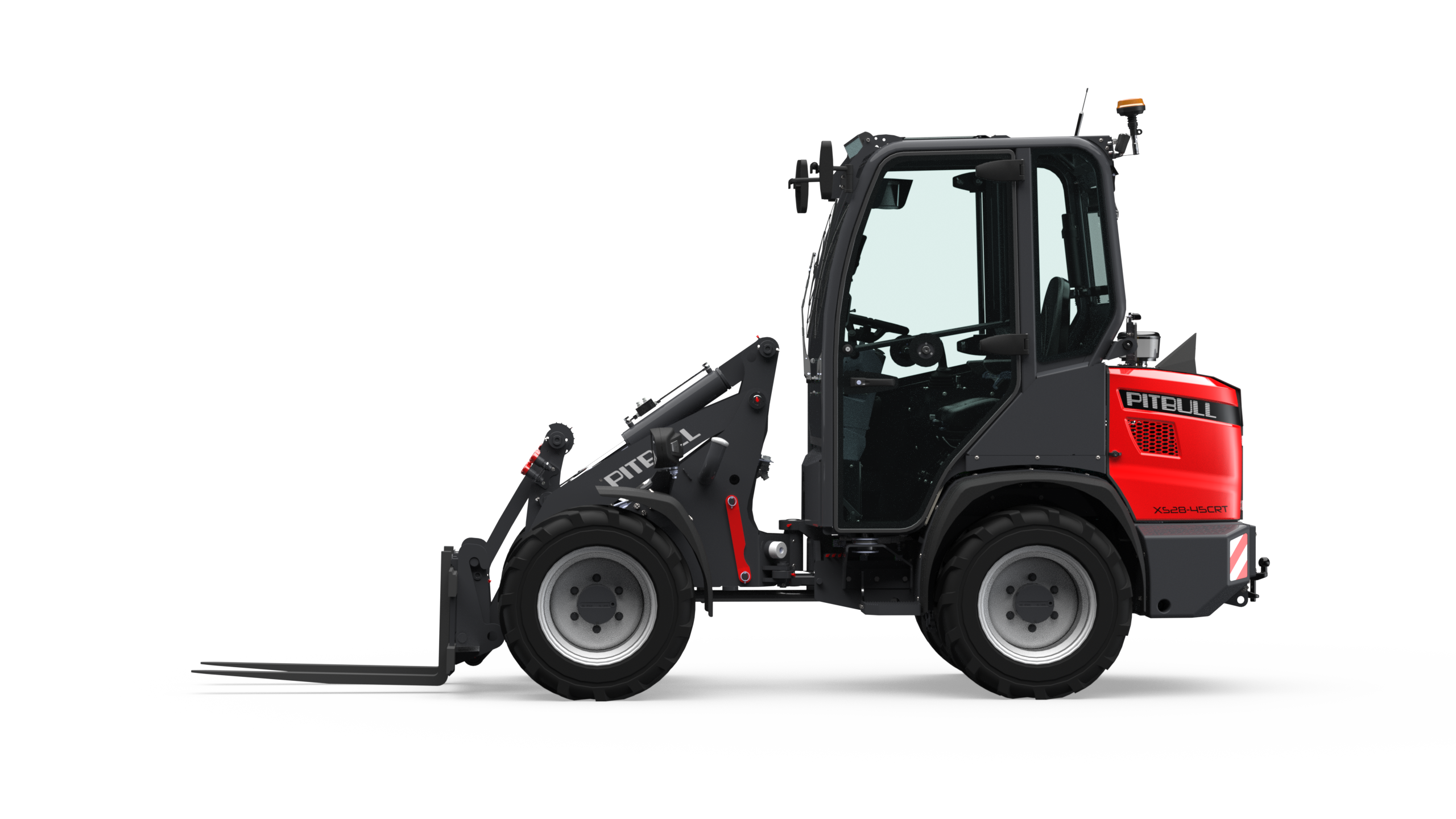 Pitbull Compact Loader XS28-45CRT Closed cabine Gen 2 - Pitbull